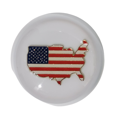 Red White and Blue American Flag USA Shift Knob – Roadkill Customs